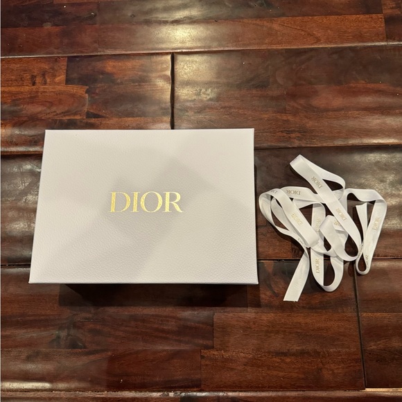 Dior | Accessories | Dior Gift Box With Logo Ribbon | Poshmark